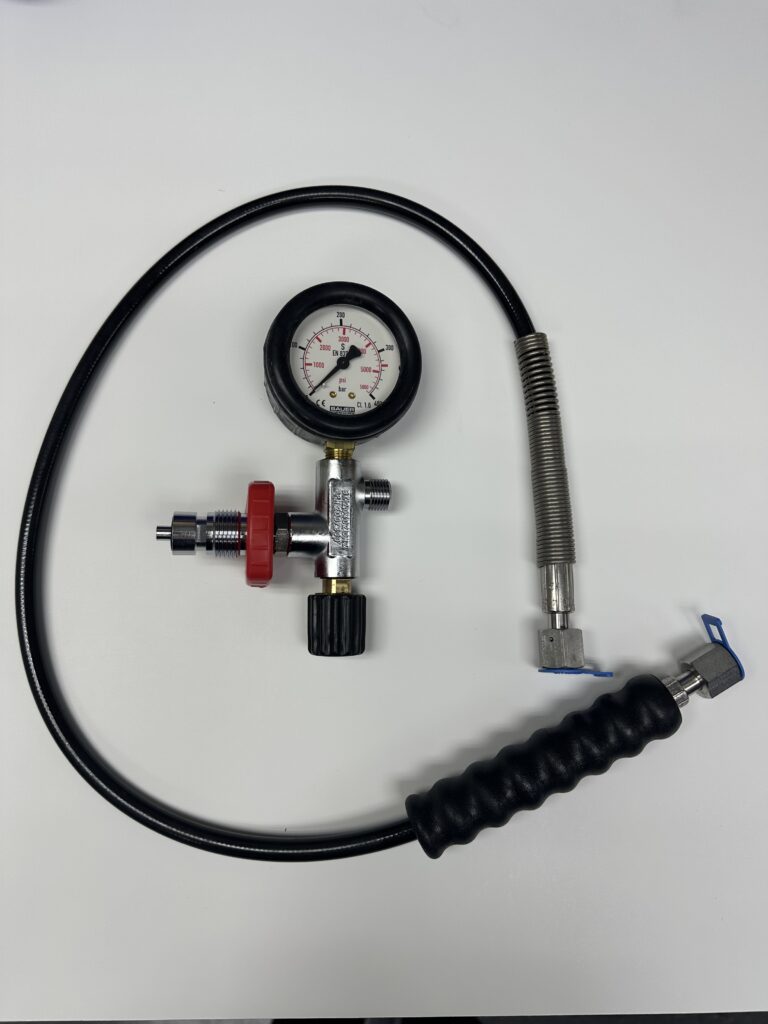 Bauer PN300 Fill Hose With Gauge 014356 - August Industries LLC